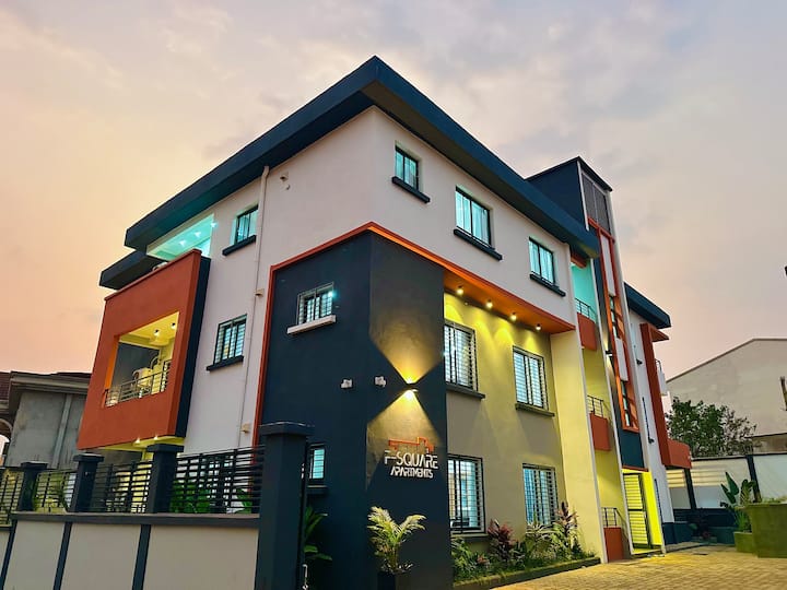 Combo 4 Lits Laurier+lavande | F-square Apartments - Cameroon