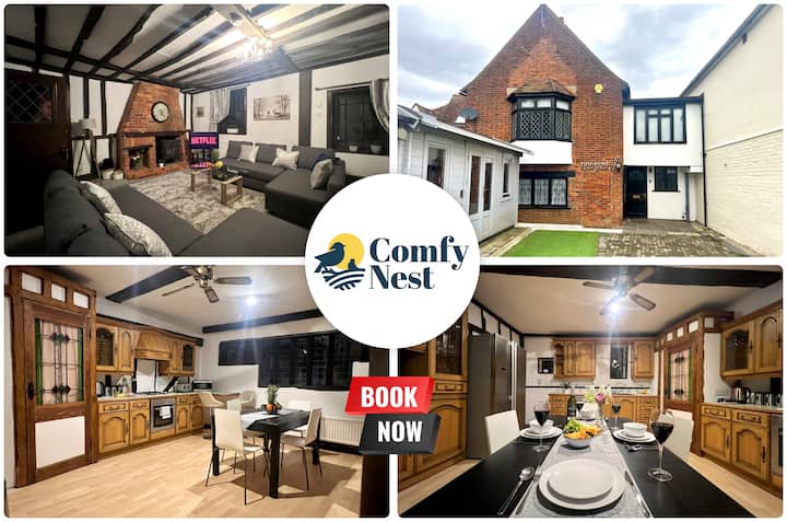 3 Bedroom Long Stay | Contractors · Parking · Wifi - Colchester
