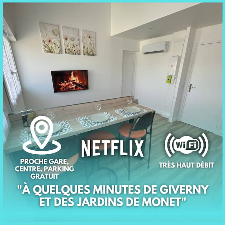 Les Coquelicots – Netflix /Arrivée Autonome/calme - 韋爾農