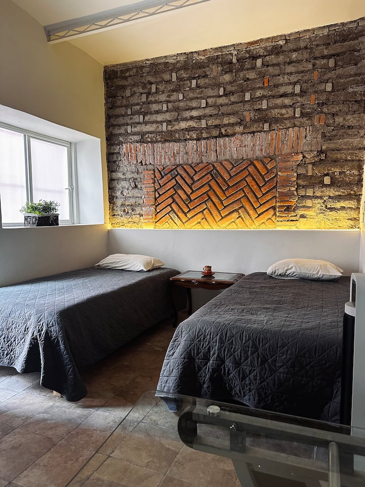 Comfortable And Central Room - Ideal For Fair - Mexico