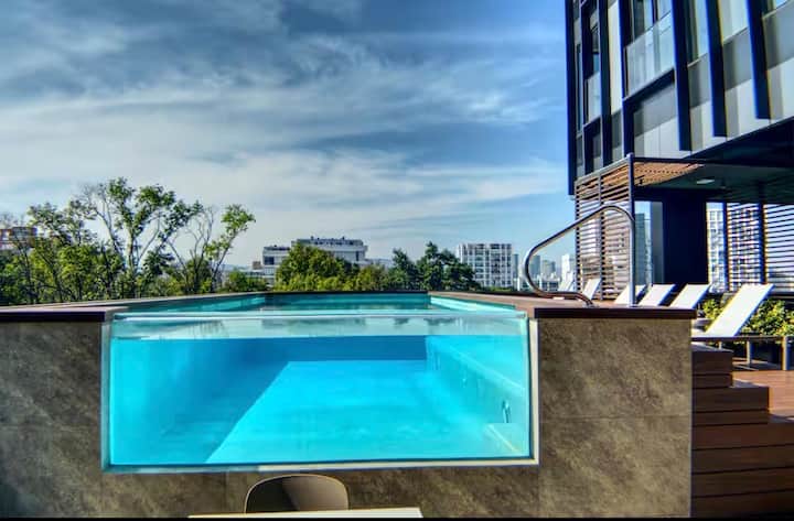 Sky View Guadalajara Luxury Apartment - Pool -Gym - Guadalajara