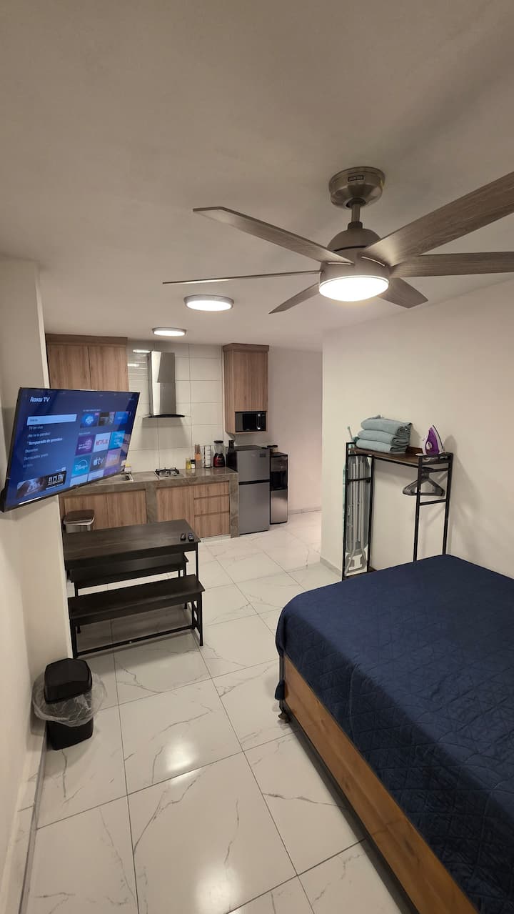 Depa Vesta A 10 Min Del Aeropuerto De Monterrey - Jalisco