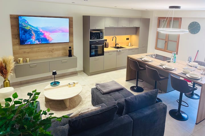 Le 76 - Maison Privée • Neuf • Clim • Fibre - Villefontaine