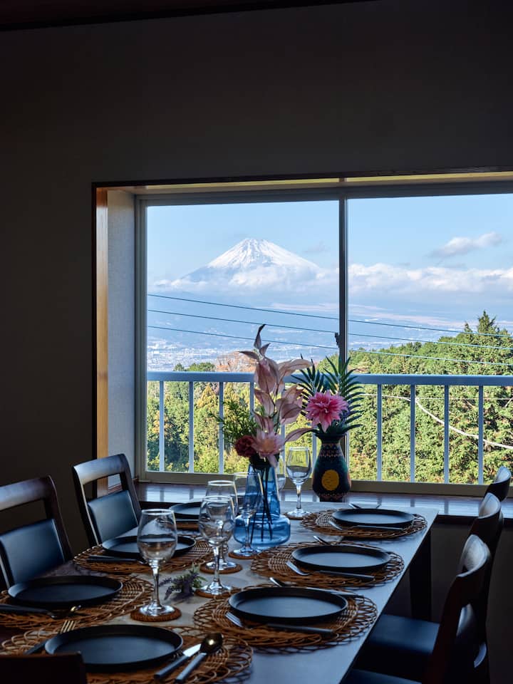 Mount Fuji View,6 People,2 Bedrooms,1 Car Parking. - 伊豆の国市