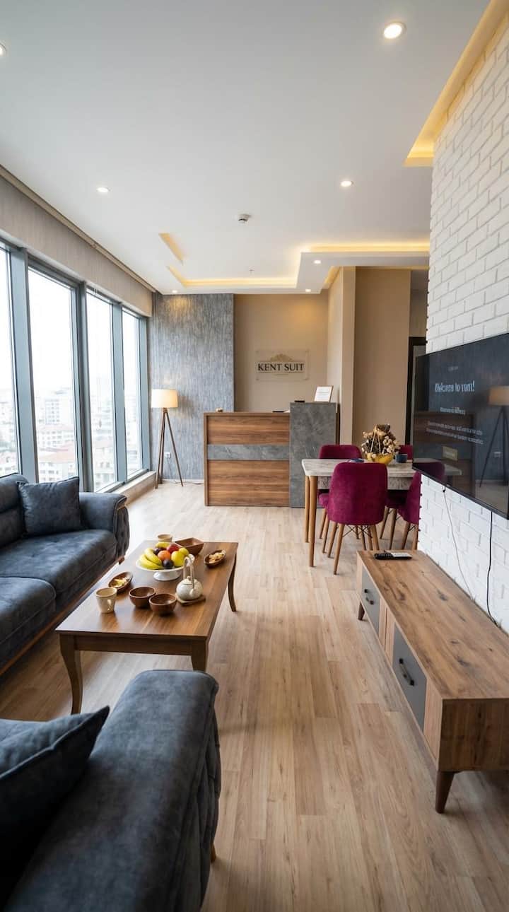 Mezitli Soli'de çIft Klimalı 1+1 Suıt Daireler - Mersin