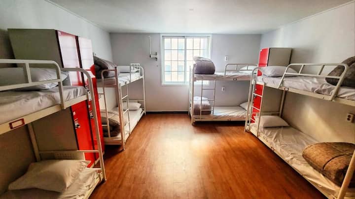 [남성 도미토리 1인]부산역 도보 1분! 안전하고 편리한 10인 남성 도미토리(1인 숙박) - Pusan