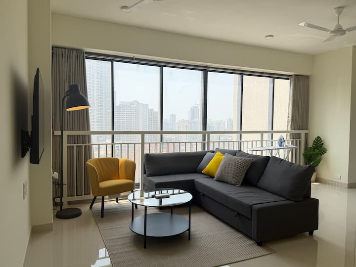 Spacious 2 Bhk Serviced Apartment In Goregaon - Mumbai