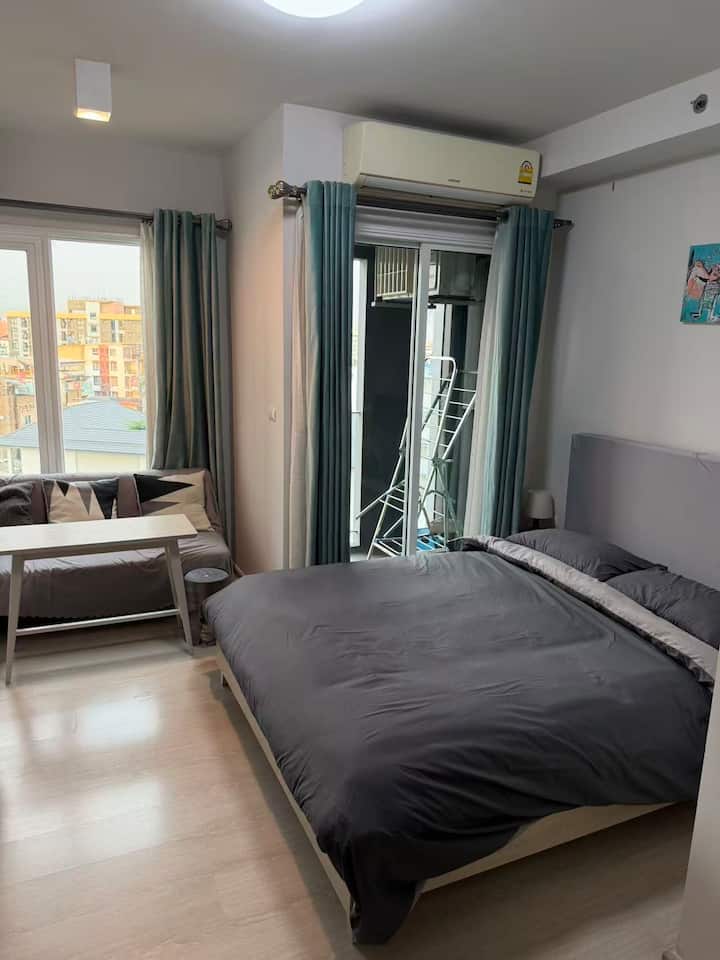 Chapter One Eco公寓b001小户型，靠近mrt，生活方便 - Bangkok