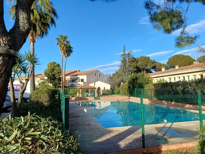 Charmant Studio Mezzanine - Villeneuve Loubet - Biot