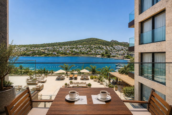 Luxury 2+1 Sea View Executive Suite  Mare Deluxe - Gündoğan
