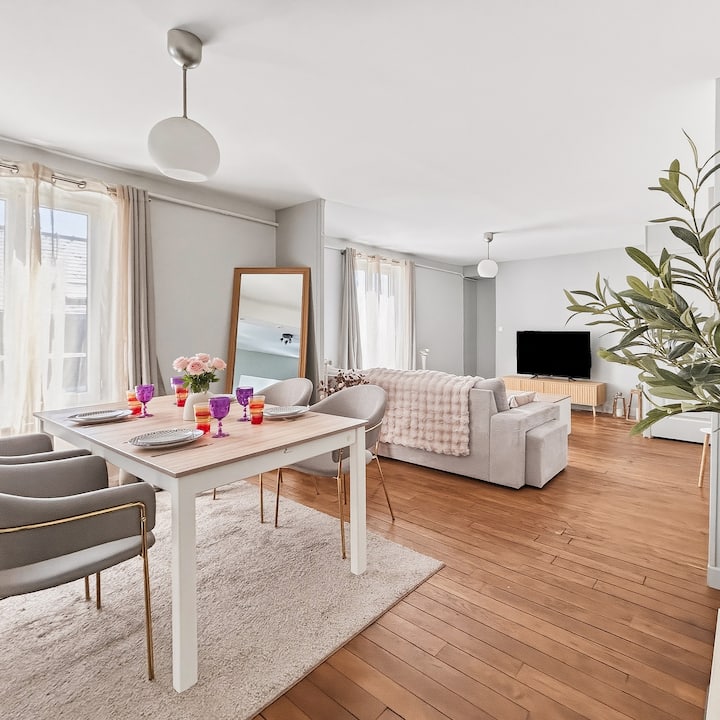 Appartement Moderne Et Lumineux Avec Parking Privé - Saran