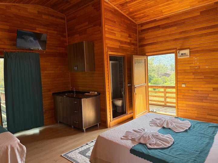Likya Yanartaş Bungalows - Max. 3 Kişi Konaklama - Tekirova