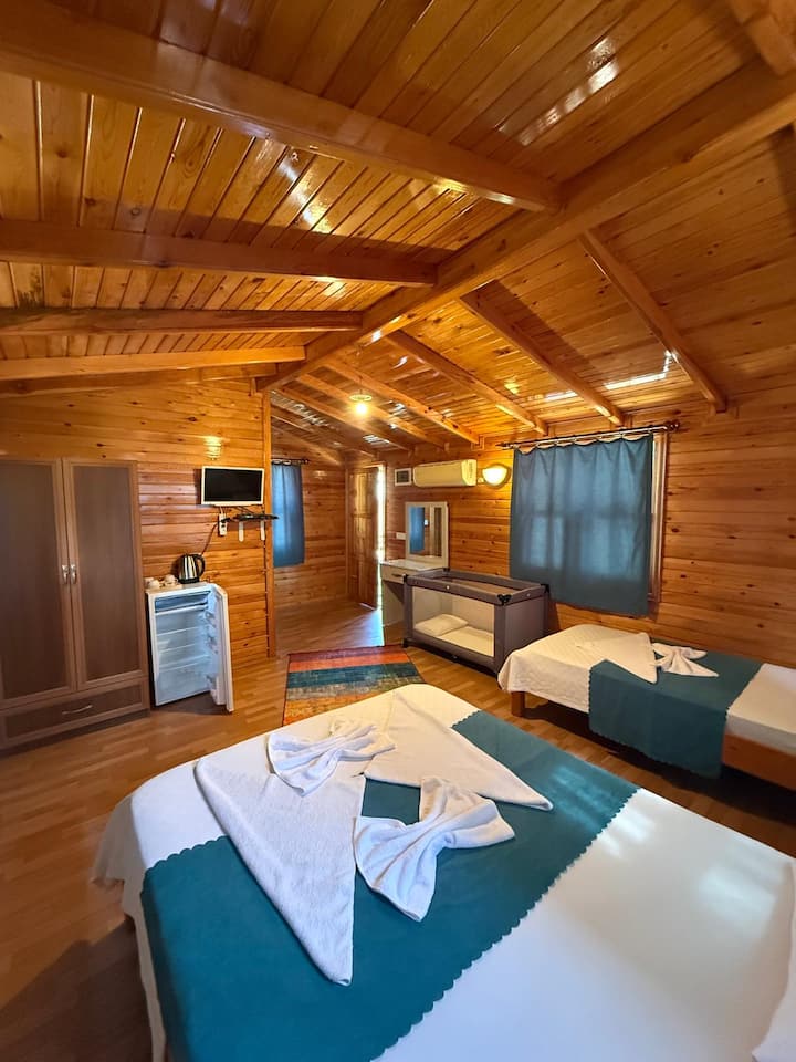 Likya Yanartaş Bungalows - Max. 3 Kişi Konaklama - Çıralı