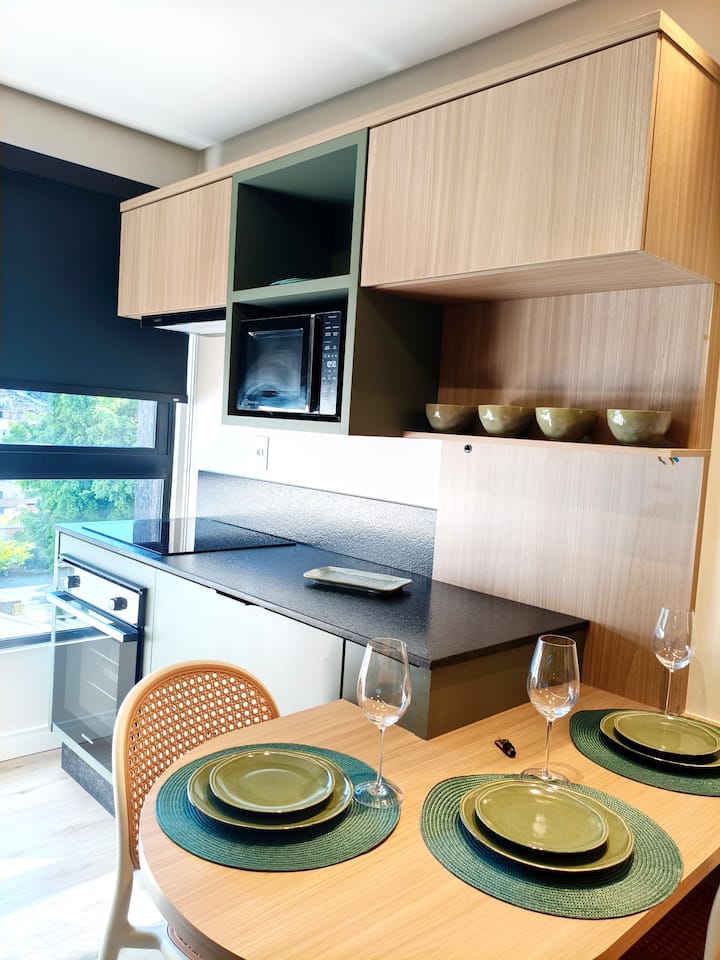 Loft Com Garagem, Piscina E Coworking No Centro - Blumenau