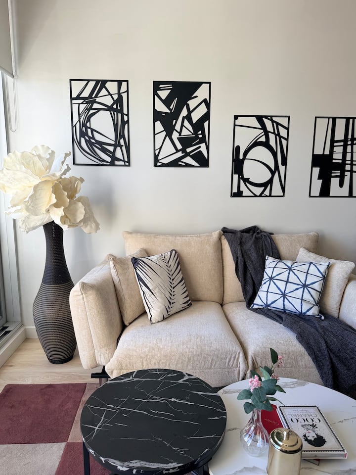 Stylish Designer Stay In Sth Yarra + Balcony Views - Richmond