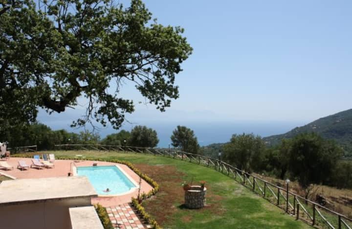 Casa Casino, Casale X12 Pers.-vista Golfo - Marina di Camerota