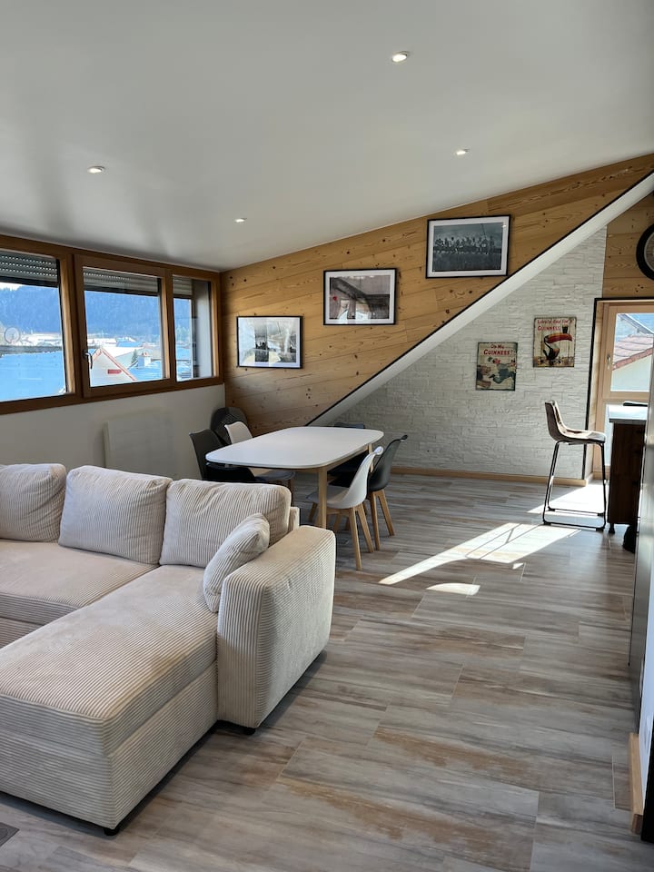 T3 Cosy 2 Chambres Proximité Suisse-parking + Wifi - Pontarlier