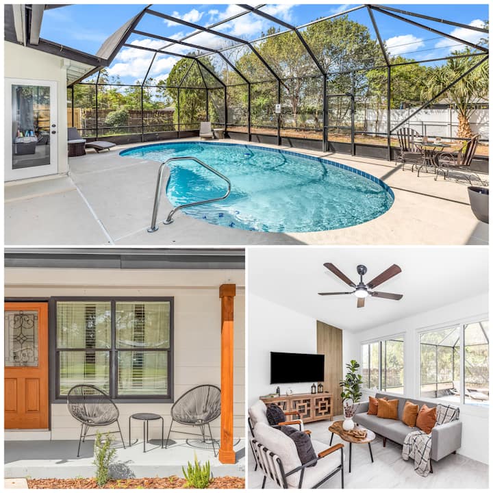 Pool Home Near Parks & Beach Great Location - Deltona, FL