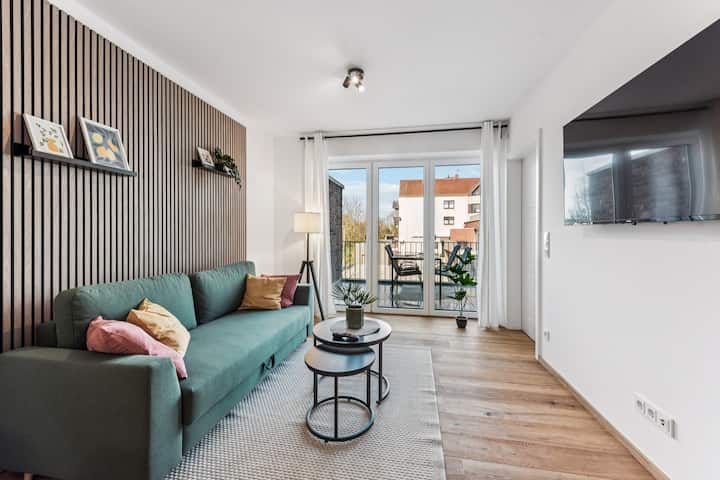 Bohnapartments Dümmer See Suites, Balkon Parkplatz - Lembruch