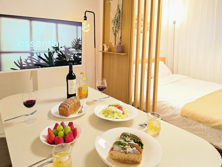 Lain Stay/
#깔끔한감성숙소#
편안한침구&아늑한분위기#고척돔#아이파크몰#코스트코 - Dangjin-si