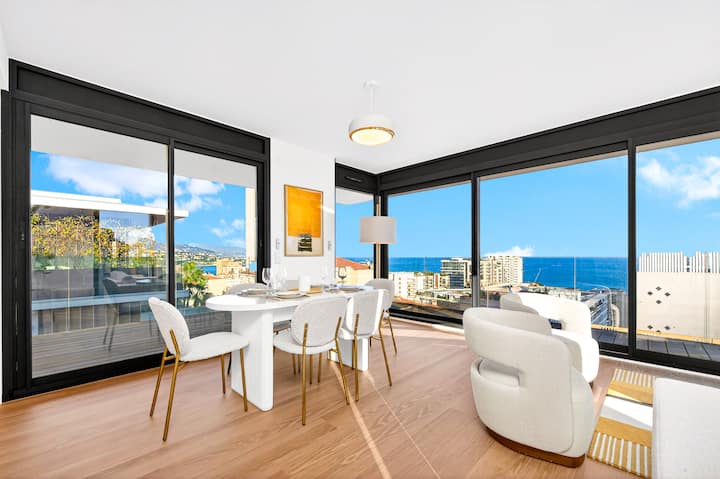 Penthouse Avec Parking Monte Carlo Riviera - Monaco