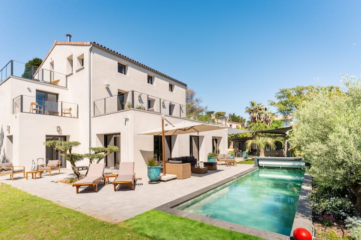 Alètheia : Sublime Villa Avec Vue Mer à Sète - 세트