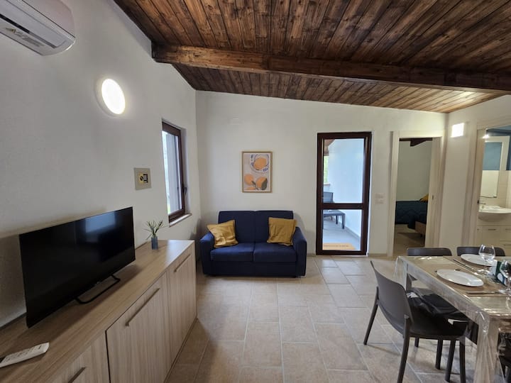 Appartement Dans Resort, Patio Privé Et Piscine T1 - Castellabate