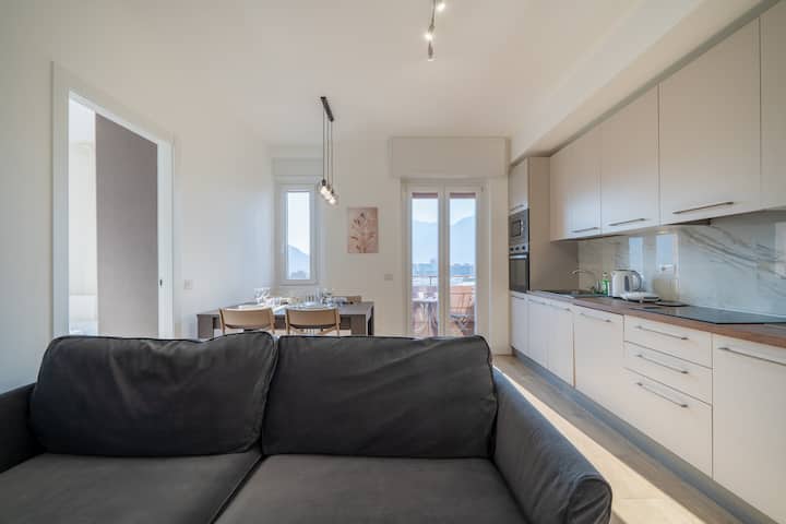 Lake Como 5' | Mountain View-10' Station |Wifi, Ac - Lecco