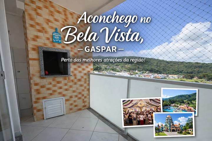 Apto Novo 2 Quartos A 8km Do Centro De Blumenau! - Gaspar