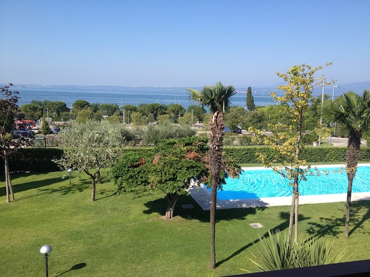 Lake View Apartment Bardolino With Pool - Bardolino