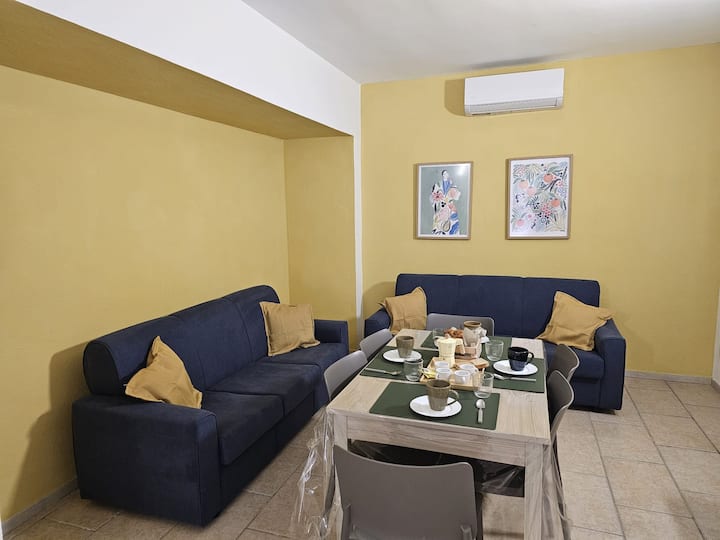 Appartement Pour 6 Avec Patio Privé Et Piscine L3 - Castellabate