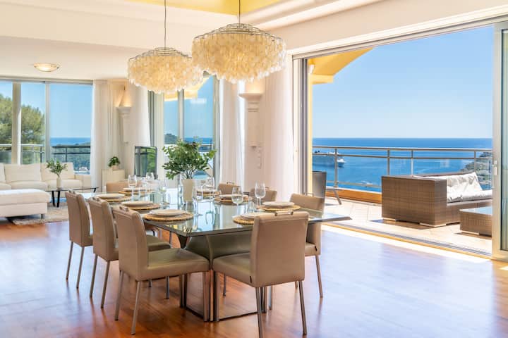 Penthouse Dexception Vue Mer Panoramique Pisc - Nice