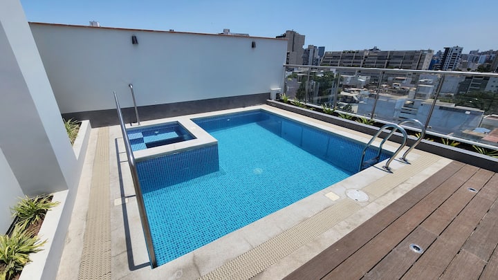 Depa Estreno En Barranco |Piscina, Gym Y Coworking - Peru