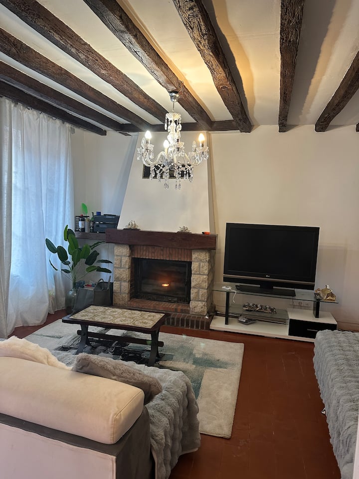 Maison De Ville Avec Espace Détente - Saint-Fargeau