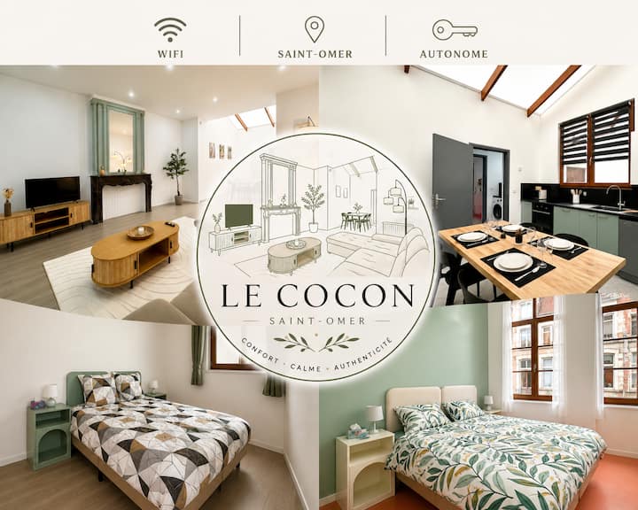 Appartement 71m2 Cosy • Séjours Pro Et Détente - Saint-Omer