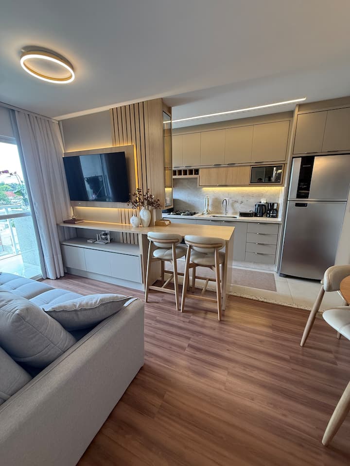 Apartamento Royal Moderno, Planejado E Confortavel - Foz do Iguaçu