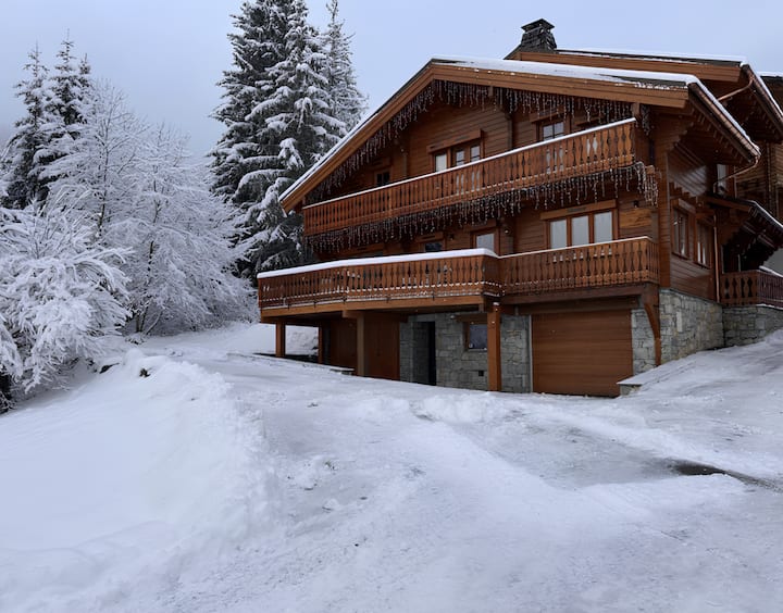 Chalet Avec Jacuzzi Et Demi Pension - Les 3 Vallées