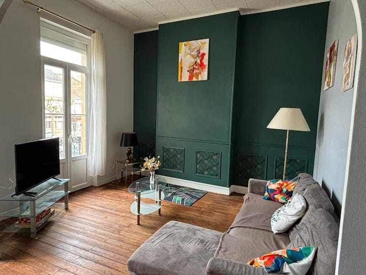Grand T3 De Charme, Clim, Terrasse, Centre - Bergerac