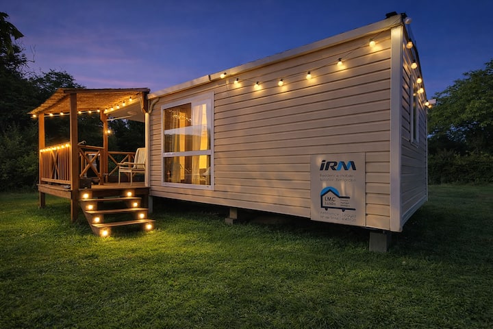 Mobil Home Cosy Avec Terrasse - Le Roc