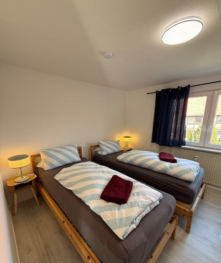 Ferienwohnung Nähe Edersee Mit 2 Schlafzimmer Nr3 - Bad Arolsen