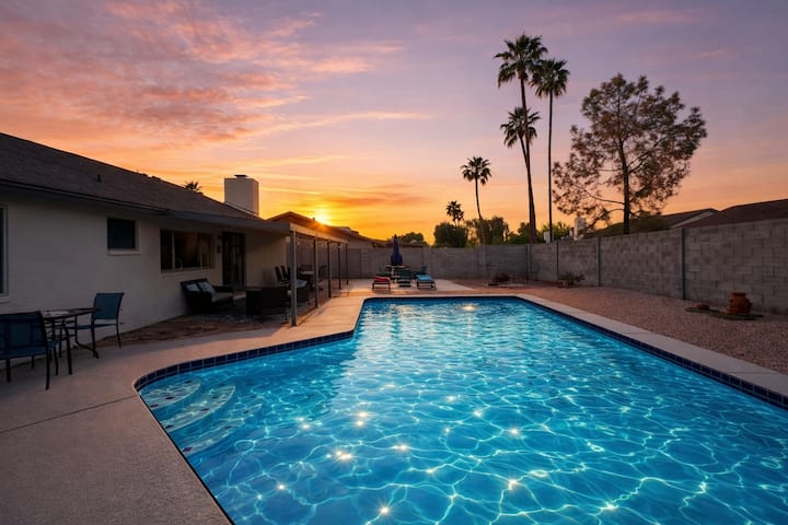 Private Pool Oasis • Scottsdale•tempe-asu•phoenix - Mesa, AZ