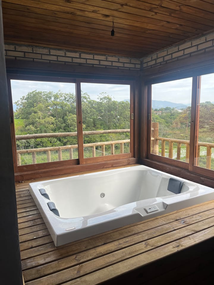 Chalé De Luxo Na Natureza C/ Jacuzzi Privativa - Imbituba