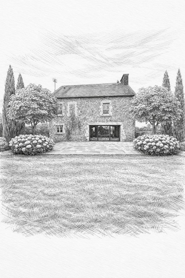 Maison De Bourg Rénovée, 2 Km De La Mer - Pirou Plage