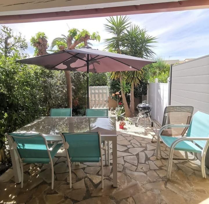 T3 Climatisé Avec Piscine, Terrasse Et Parking. - Valras-Plage