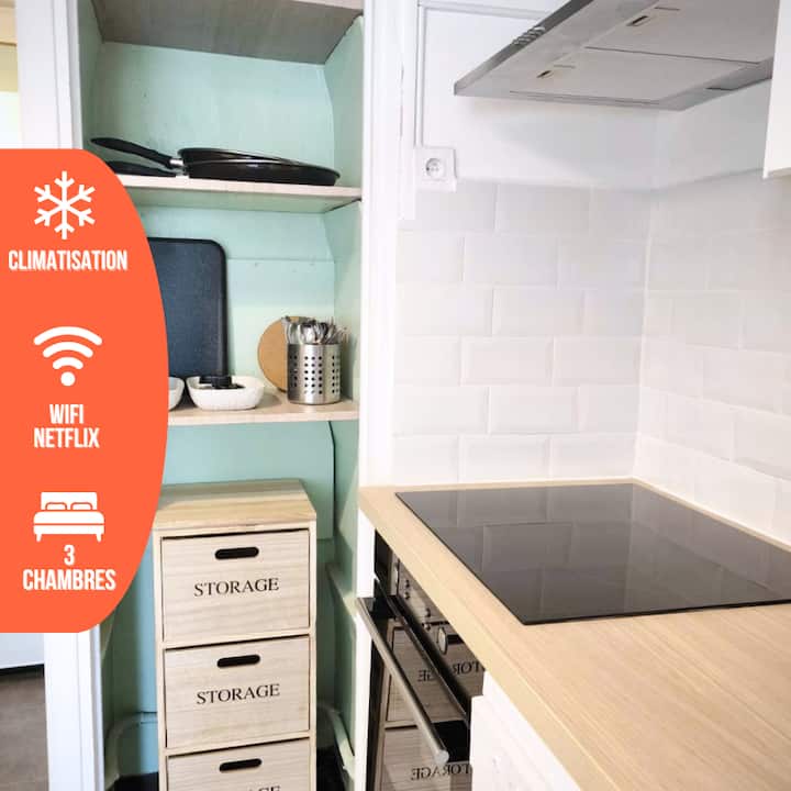 Le Cocon Toulonnais – T3 Rénové, Balcon Et Loggia - Toulon