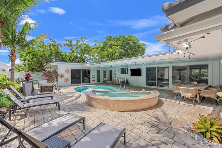 200 Yards To Ocean! Golden Sands Luxury Villa - Fort Lauderdale