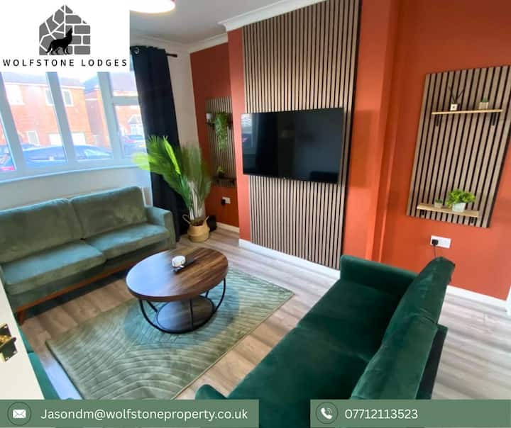 Workers/leisure/discounts/3 Bdr/ Fast Wi-fi/darts - Leicester