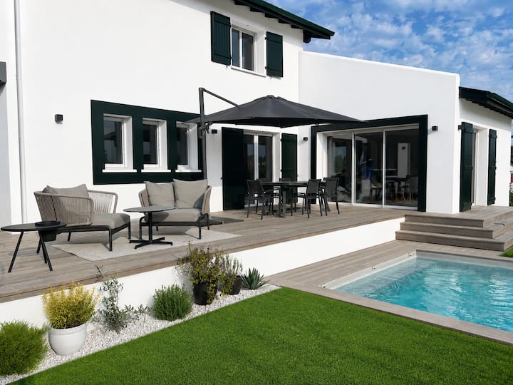Maison Contemporaine Proche Biarritz Avec Piscine - Saint-Jean-de-Luz
