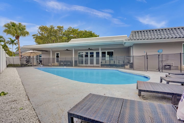 Luxury 6b Villa  Heated Pool Near Hollywood Beach - Hollywood, FL