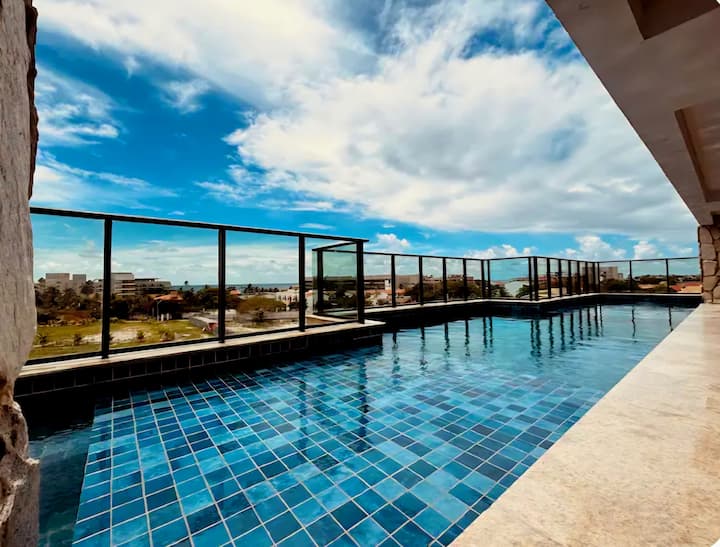 Mezanino Sup Lux Praia Carneiros Para Casal+filhos - Praia dos Carneiros